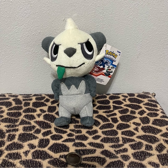 Pokemon | Toys | Pokemon Pancham Small Plush Animal Gray 7 Collectible ...